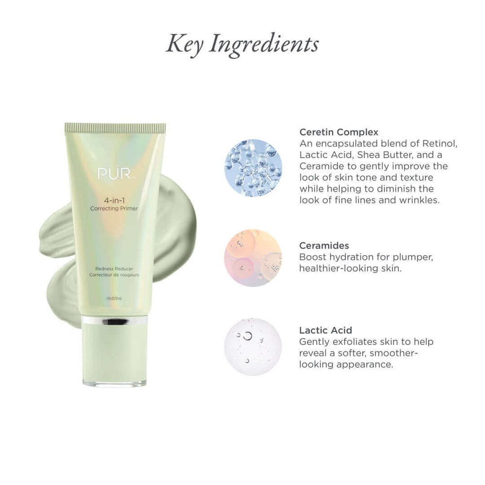 PUR 4-in-1 Correcting Primer Redness Reducer