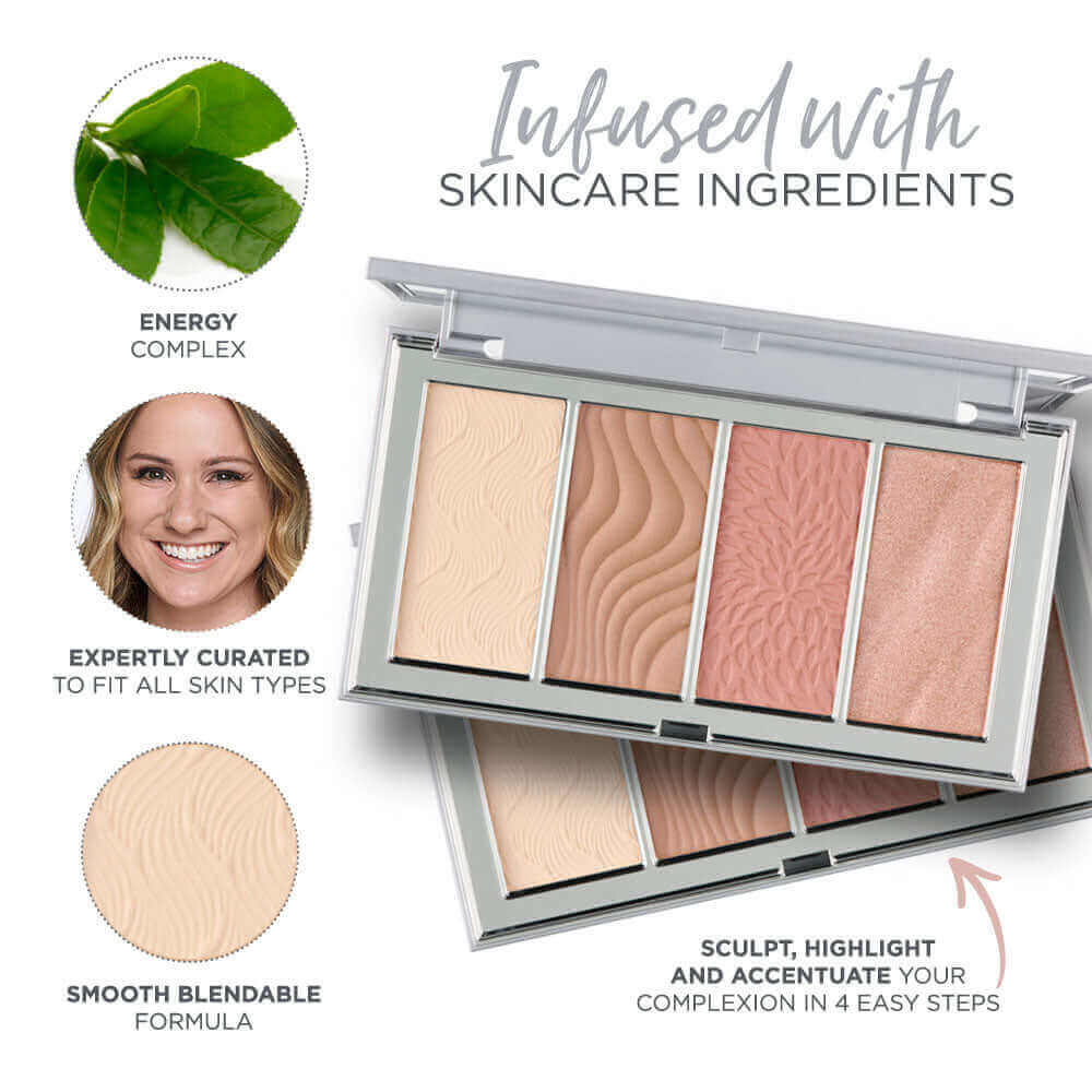 4-in-1 Skin-Perfecting Powders Face Palette