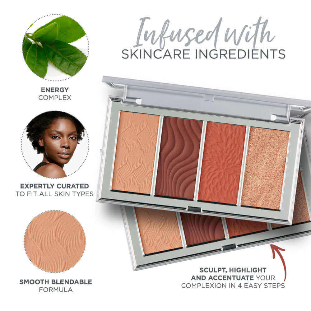 4-in-1 Skin-Perfecting Powders Face Palette