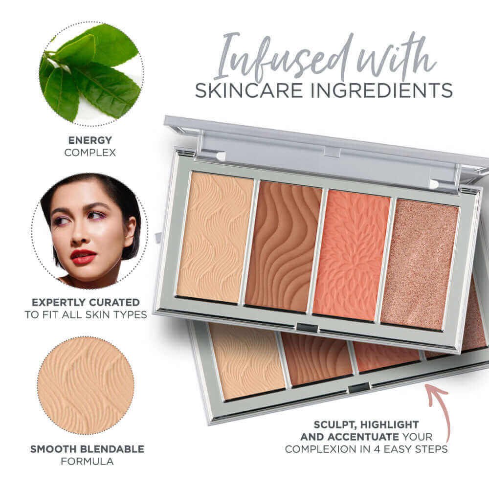 4-in-1 Skin-Perfecting Powders Face Palette