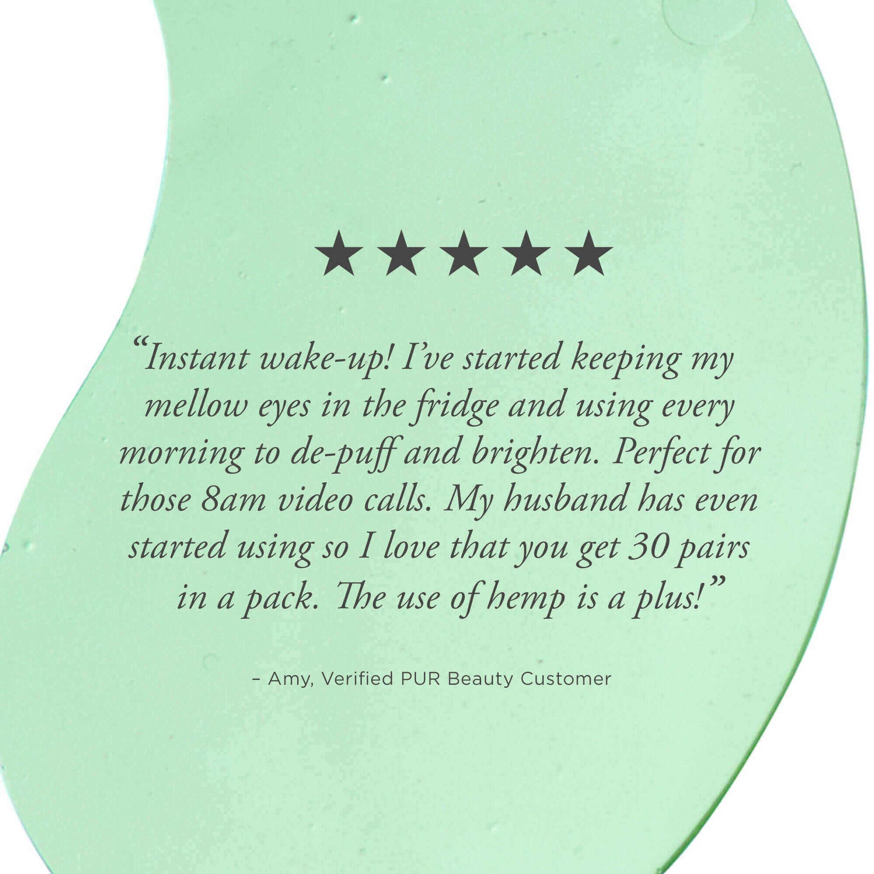 Mellow Eyes Hemp Eye Patches for Rejuvenation