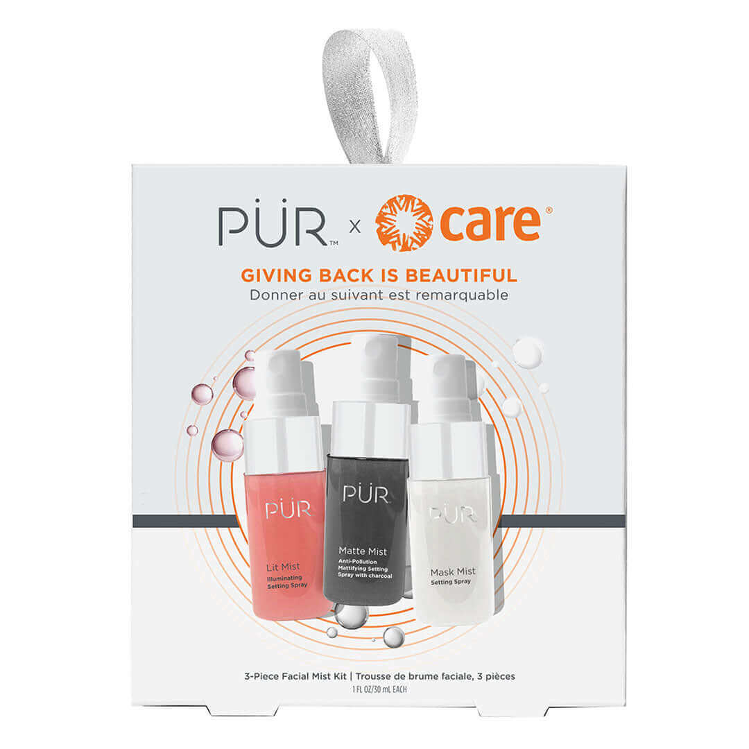 PÜR x CARE 3-Piece Facial Mist Kit