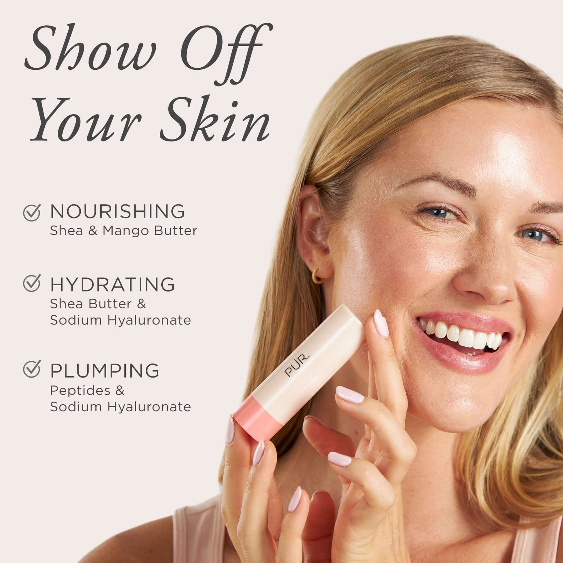 Silky Tint Stick - Peptides-Infused Multitasker